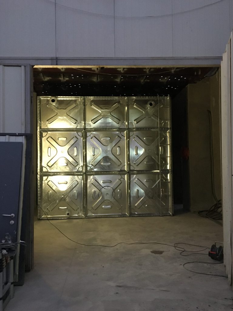 Water Tanks >>> Bolted Modular prismatic Reservoir galvanized Stainless ...