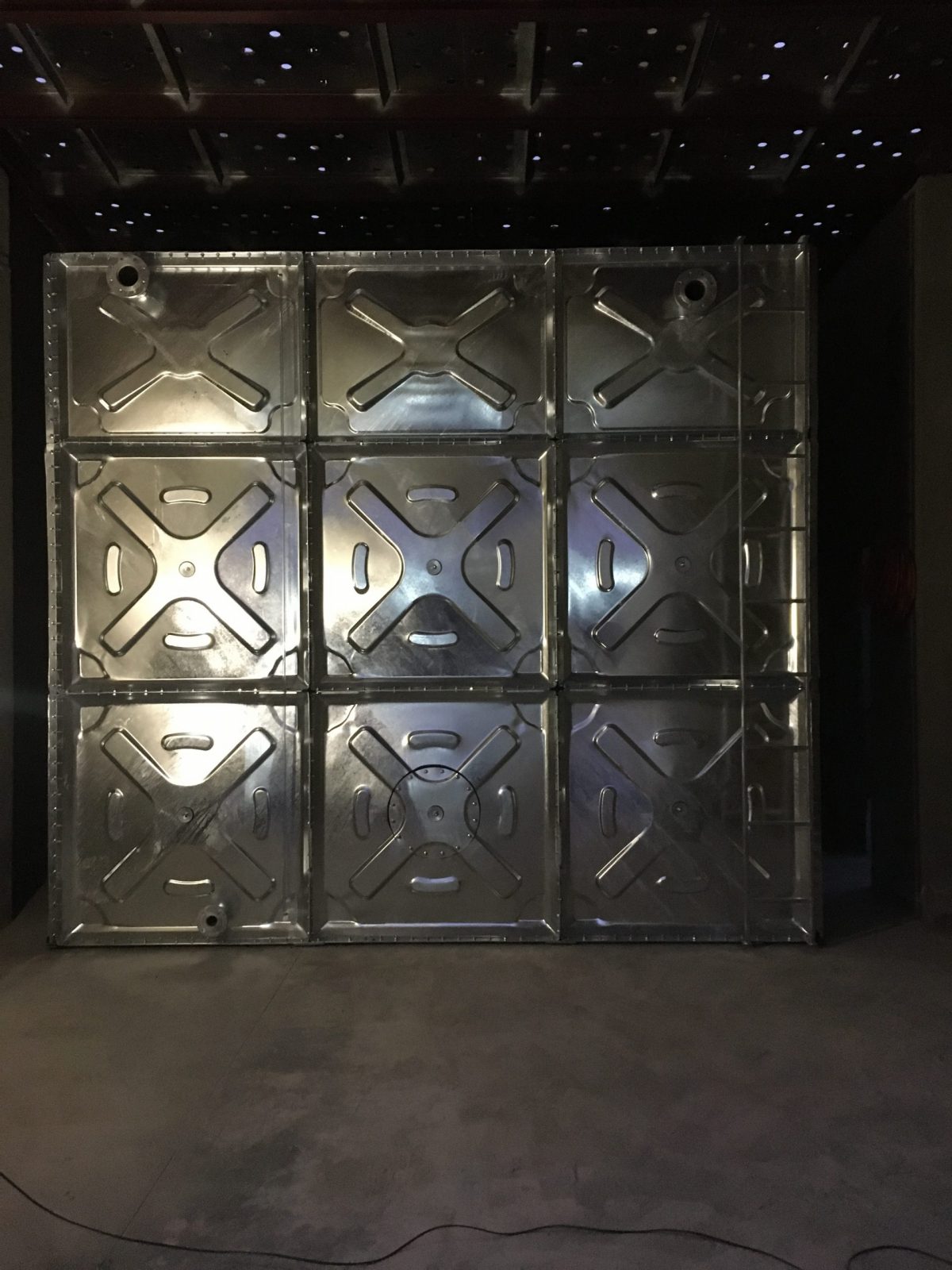 Water Tanks >>> Bolted Modular prismatic Reservoir galvanized Stainless ...