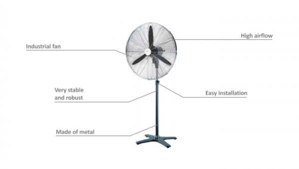 Floor standing ventilator FS 75 – AirSystems.ge