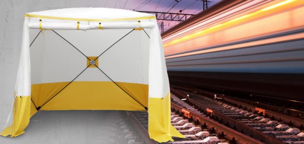 Track construction work tents – AirSystems.ge